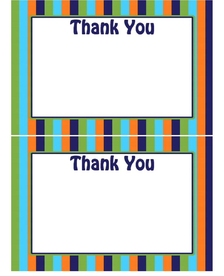 Greeting Card Template - Excel Word Template