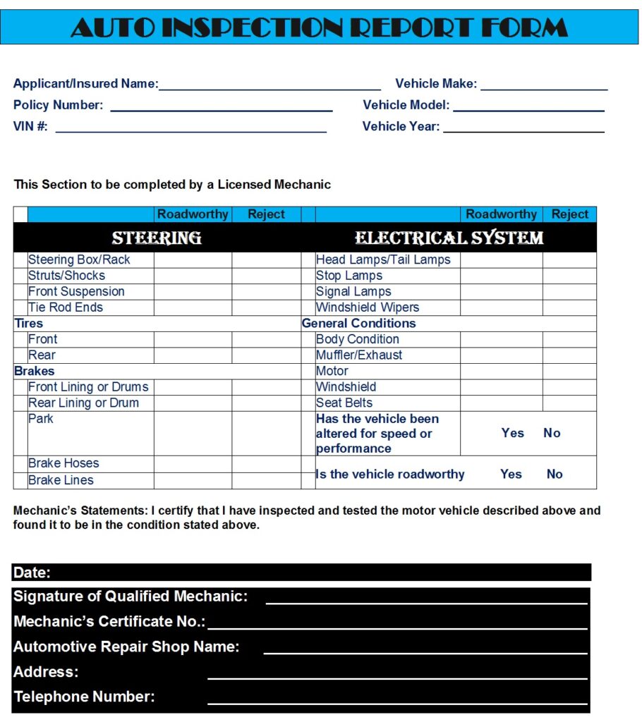 Auto Inspection Report Templates Excel Word Template - vrogue.co Auto Inspection Report Templates Excel Word Template - vrogue.co