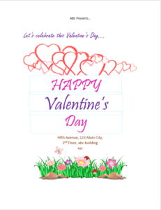 Valentine's Day Party Template Free Planning Guide & Party Ideas ...